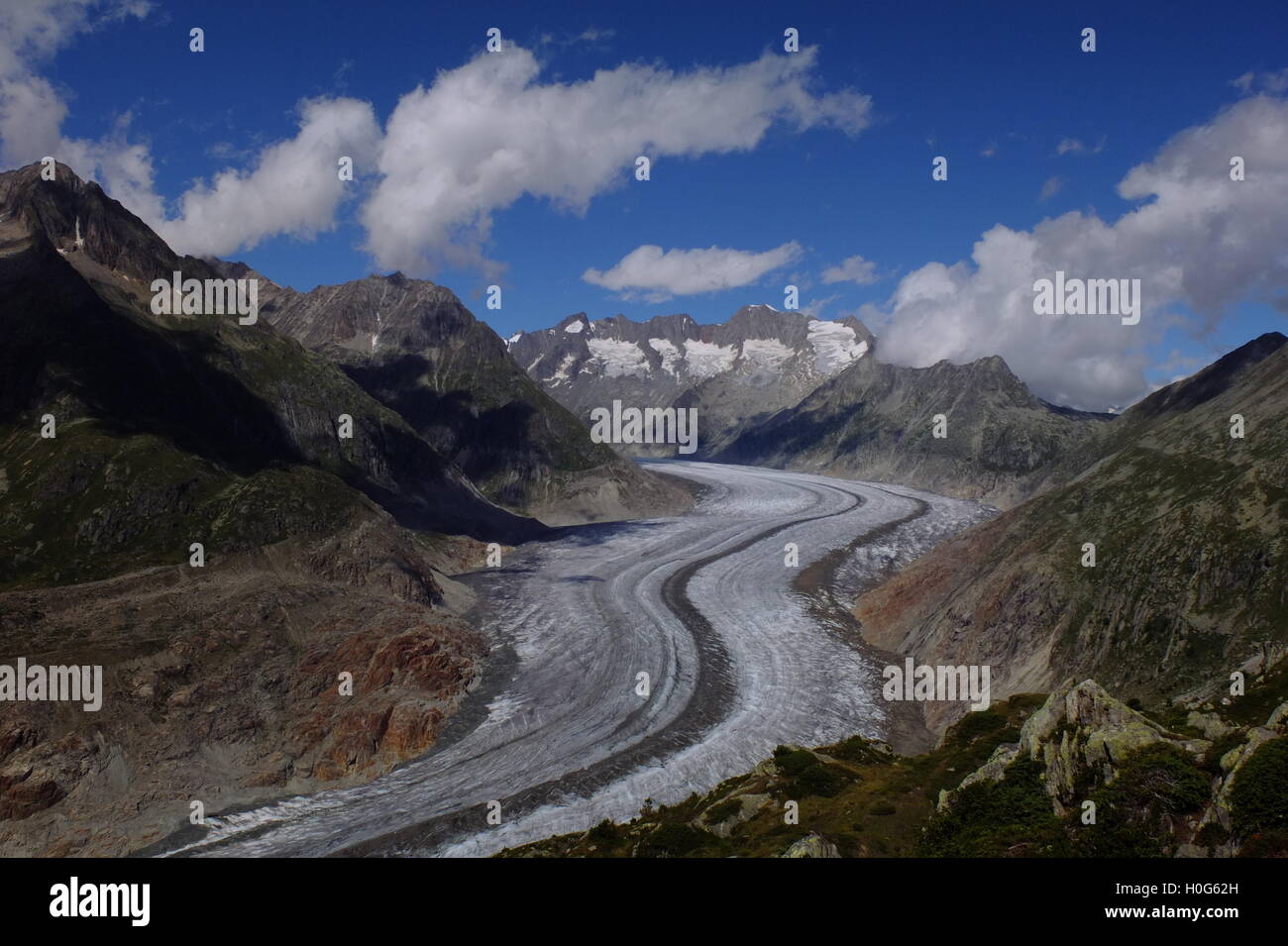 Aletschgletscher Stock Photos & Aletschgletscher Stock Images - Alamy