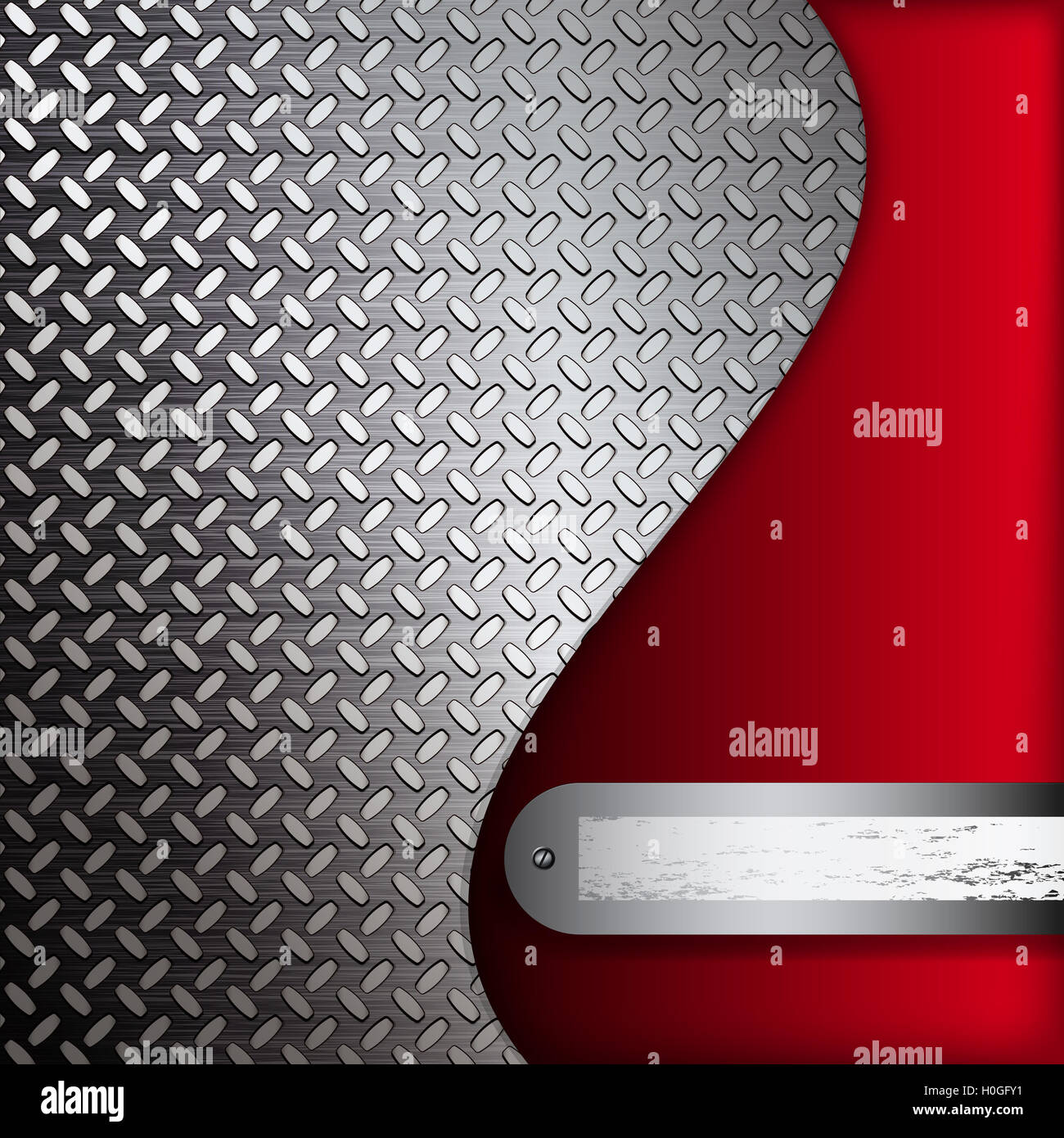 Vector abstract background with metal elements Stock Photo - Alamy