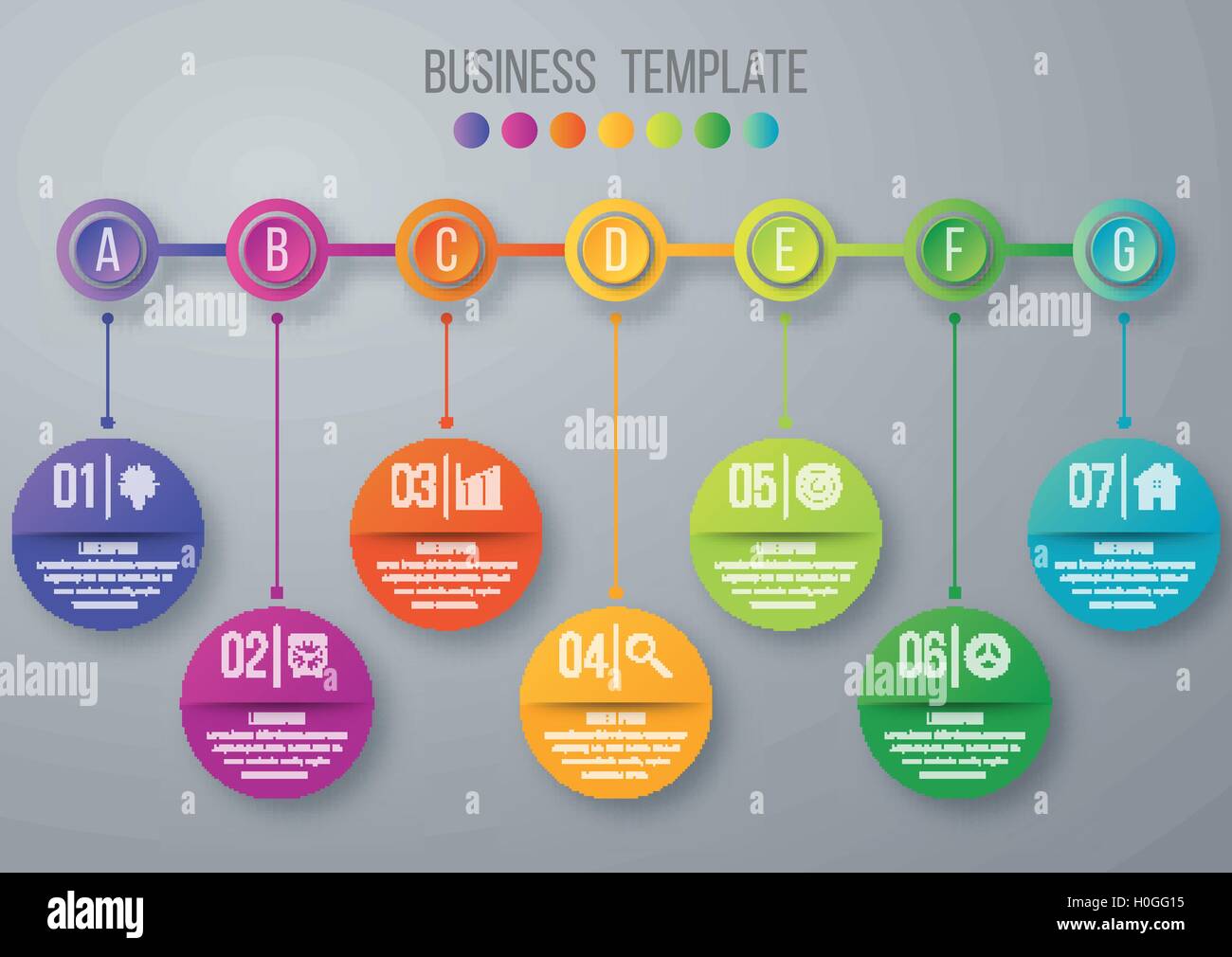 Timeline infographics template Stock Vector Image & Art - Alamy