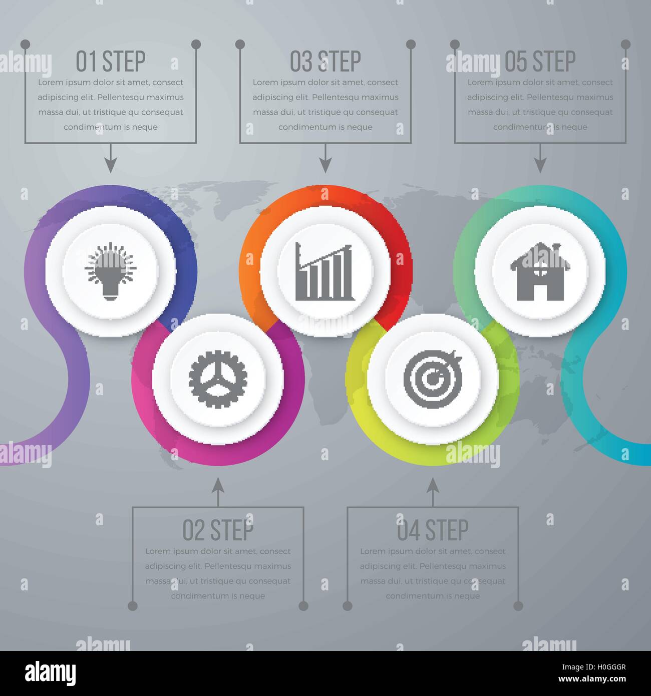 Timeline Vector 3d Infographic Stock Vector Image & Art - Alamy