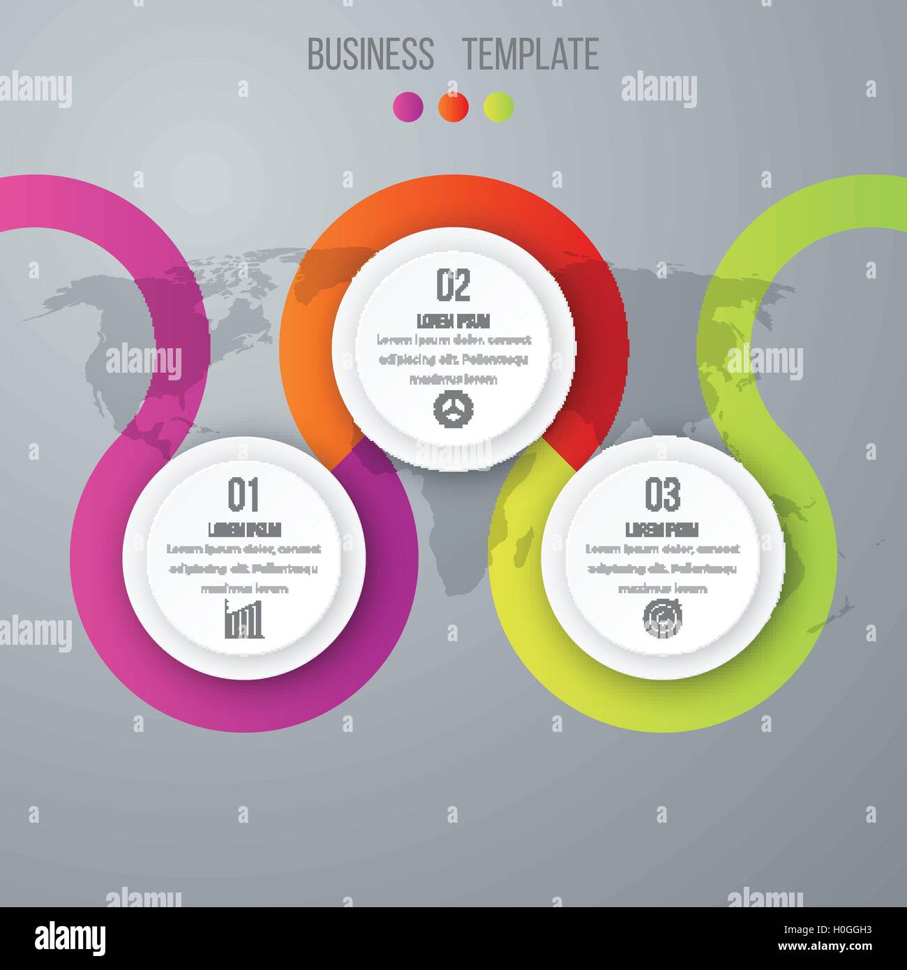 infographics three options Stock Vector Image & Art - Alamy