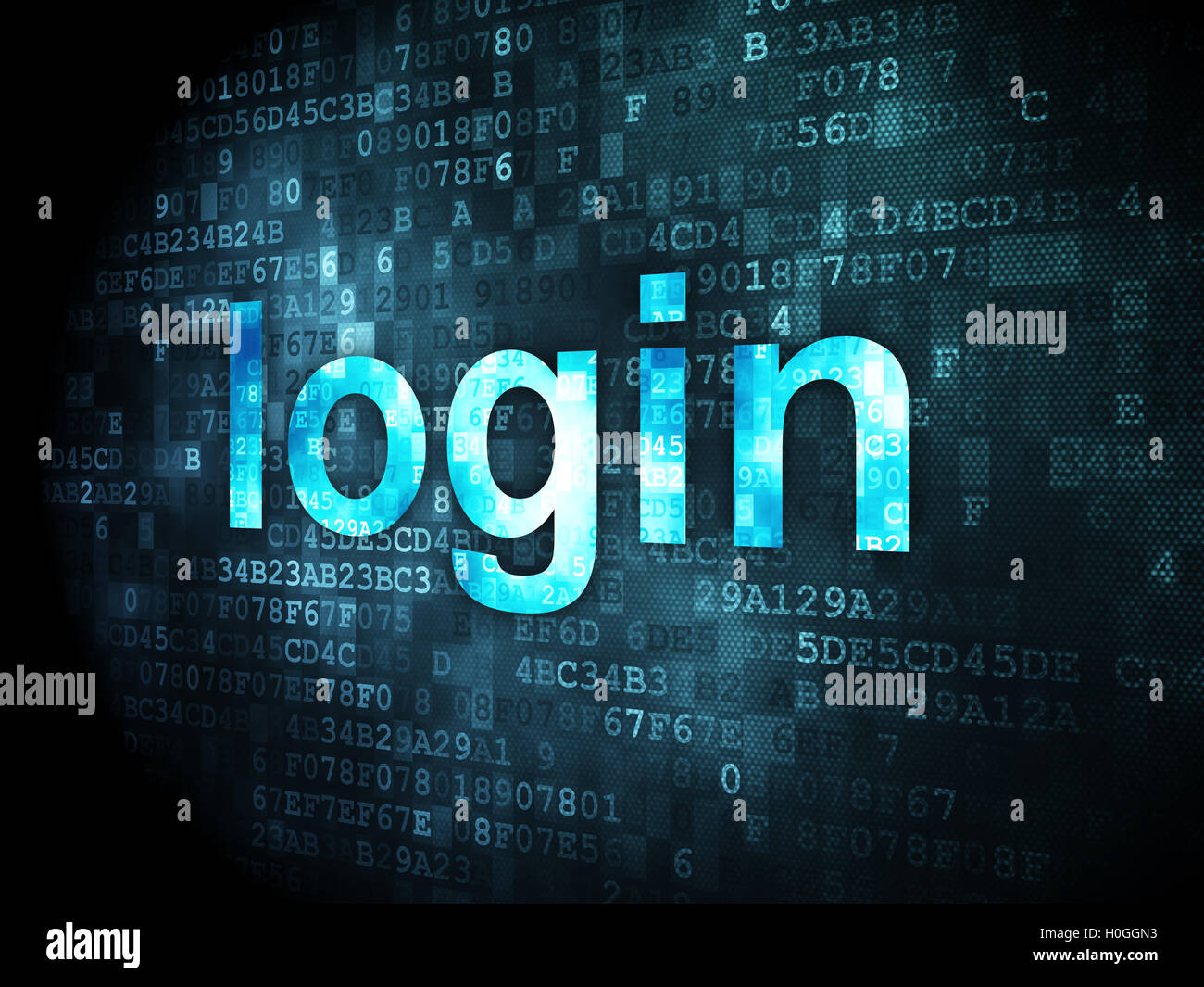 Concept login system safety hi-res stock photography and images - Alamy