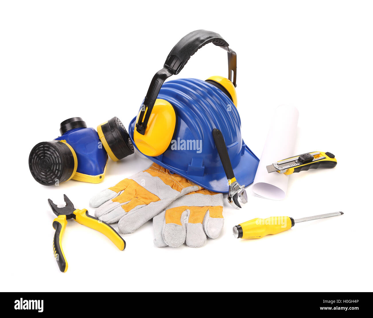Varios working equipment Stock Photo - Alamy