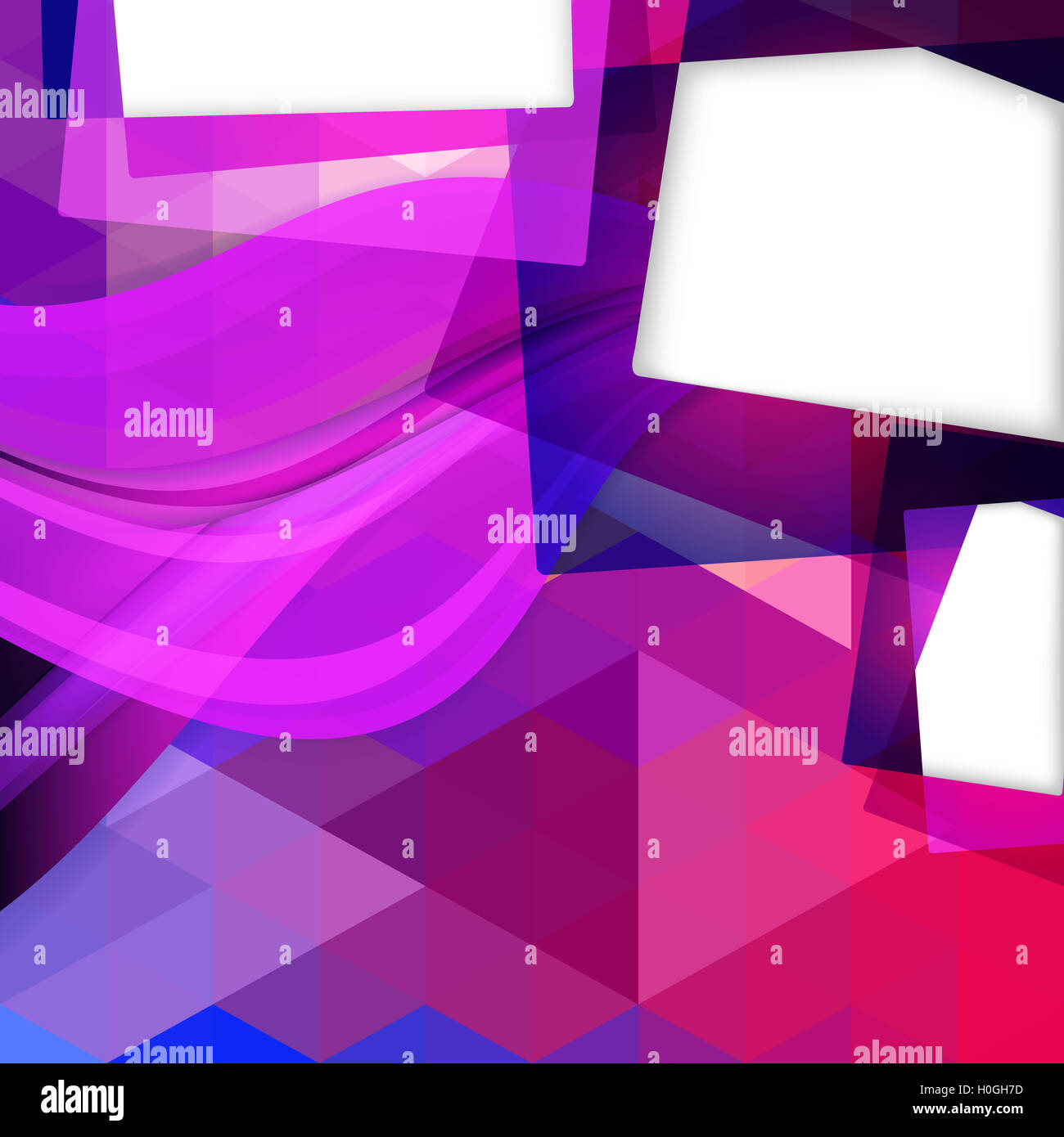 Abstract colorful triangle pattern background. Vector Stock Photo - Alamy