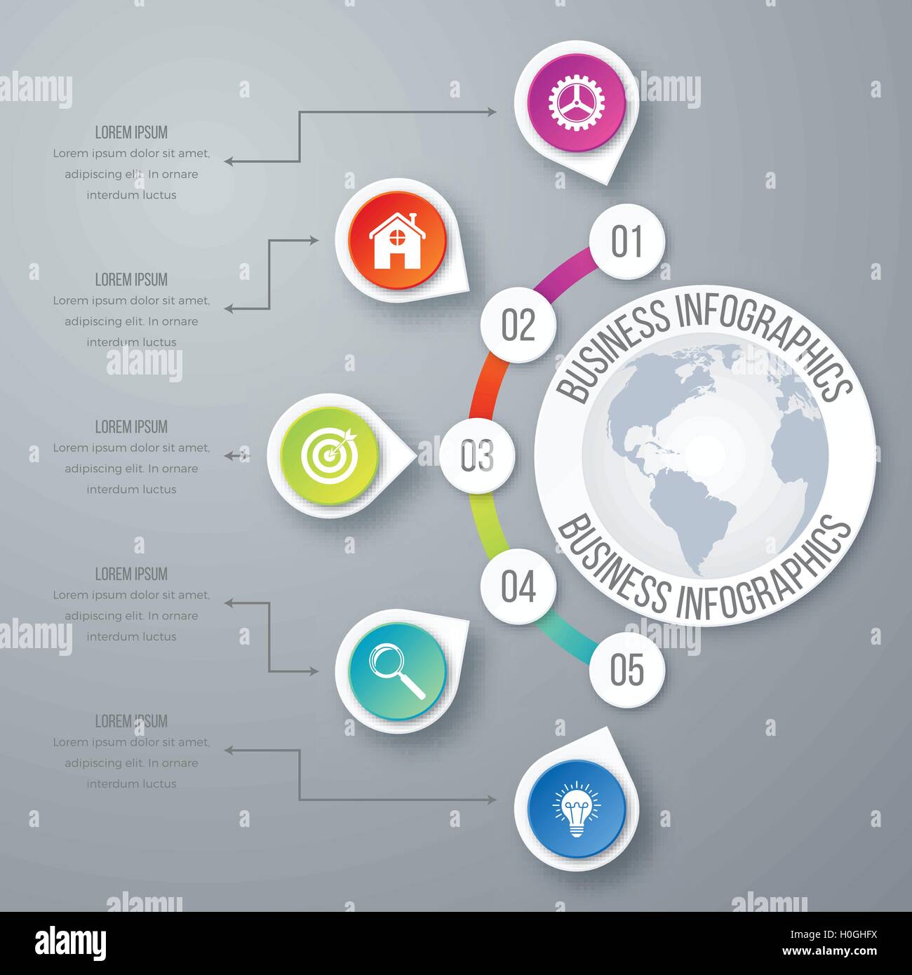 Vector illustration infographic Stock Vector Image & Art - Alamy