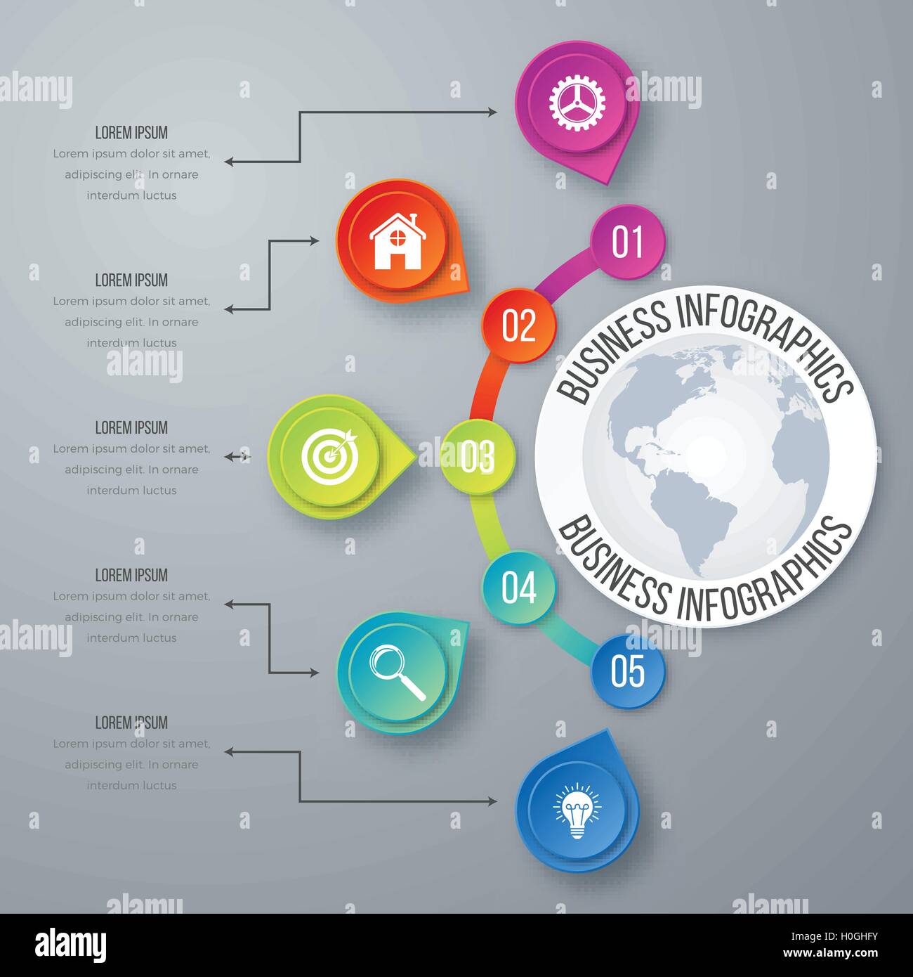 Vector illustration infographic Stock Vector Image & Art - Alamy