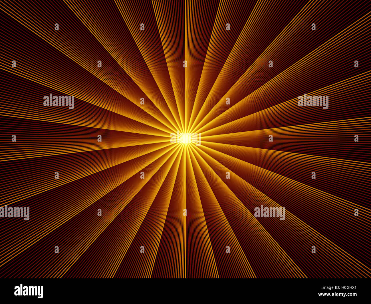 Exploding Fractal Burst Stock Photo - Alamy