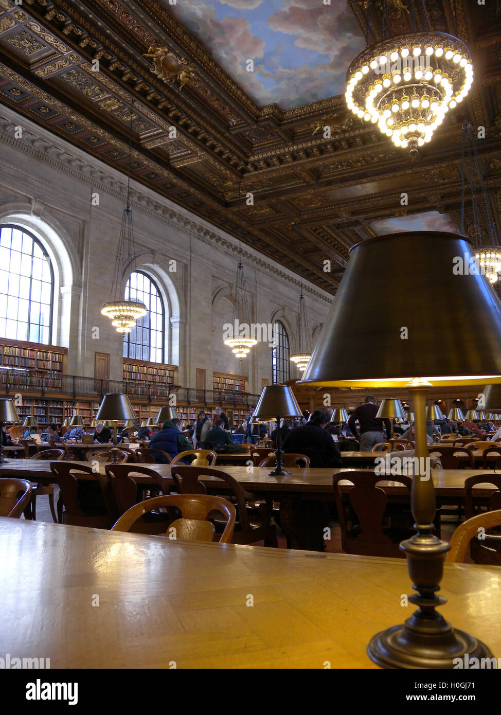 New York public library Stock Photo - Alamy