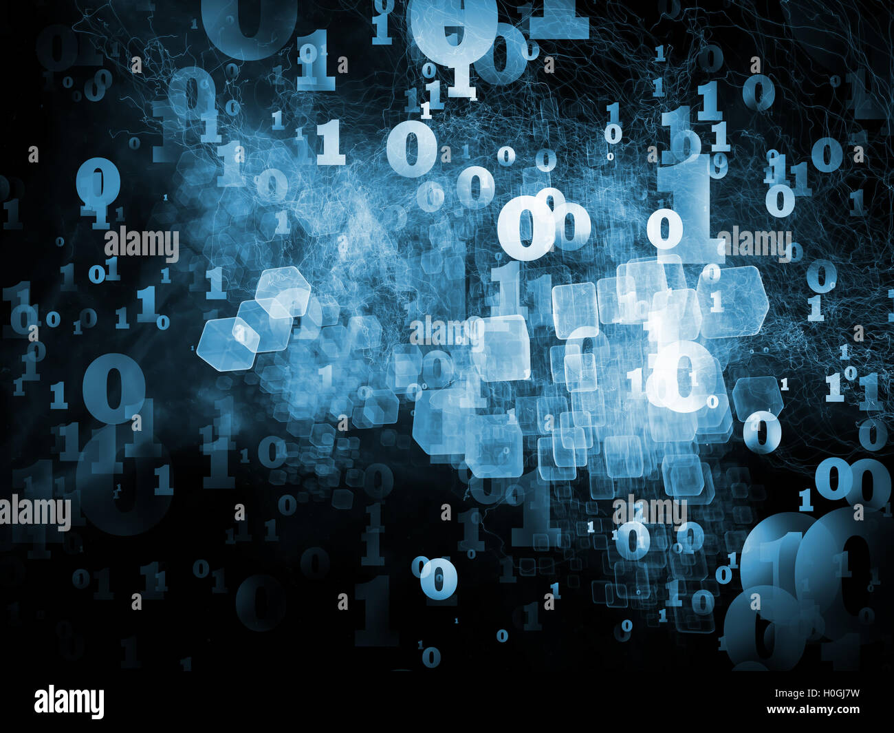 Depth of Numbers Stock Photo - Alamy