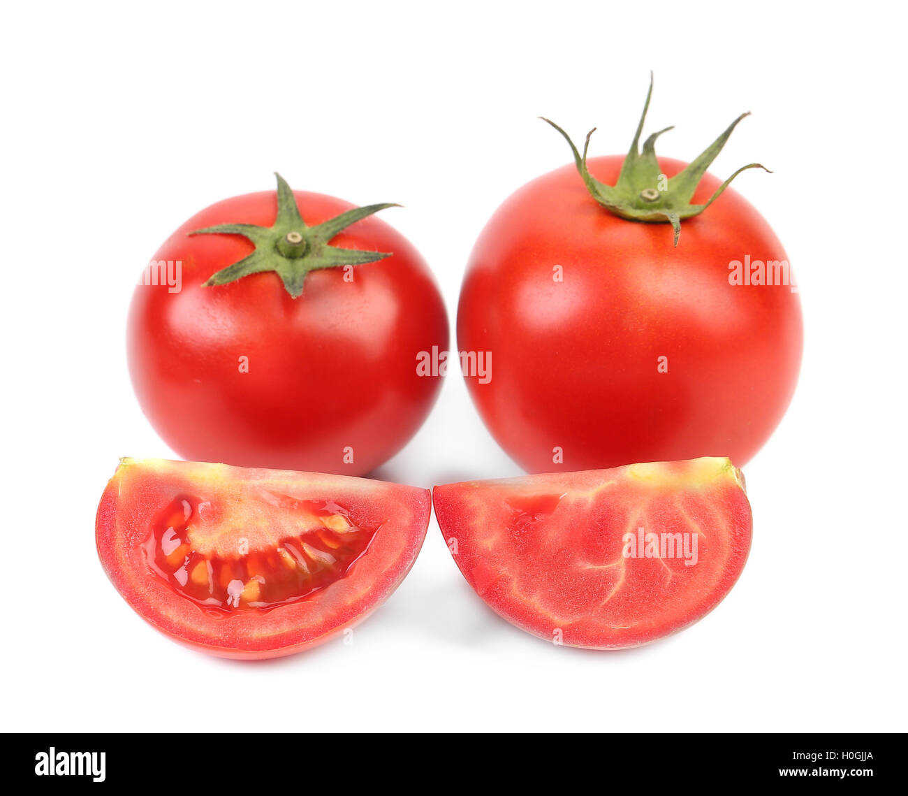 Tomato segments hi-res stock photography and images - Alamy