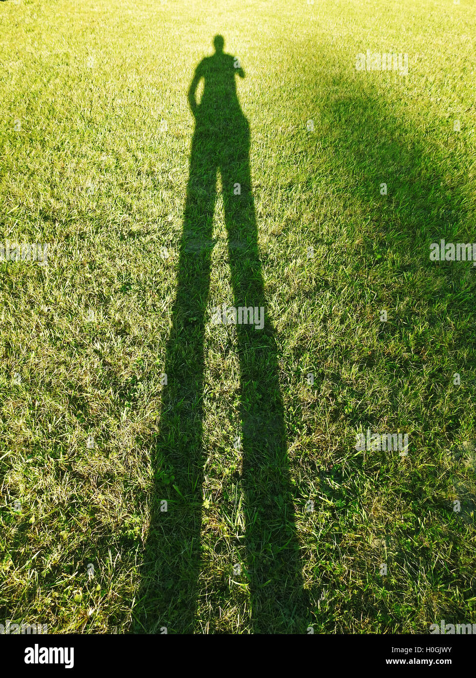 Human man body shadow hi-res stock photography and images - Alamy