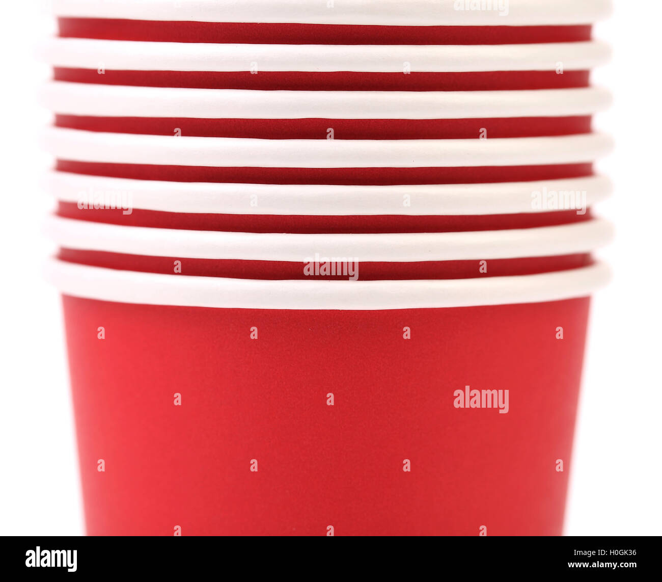 Pile of colorful paper coffee cup hi-res stock photography and images ...