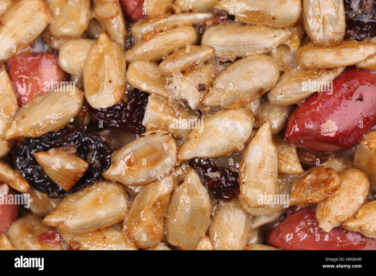 Close up of candied seeds and nuts Stock Photo - Alamy