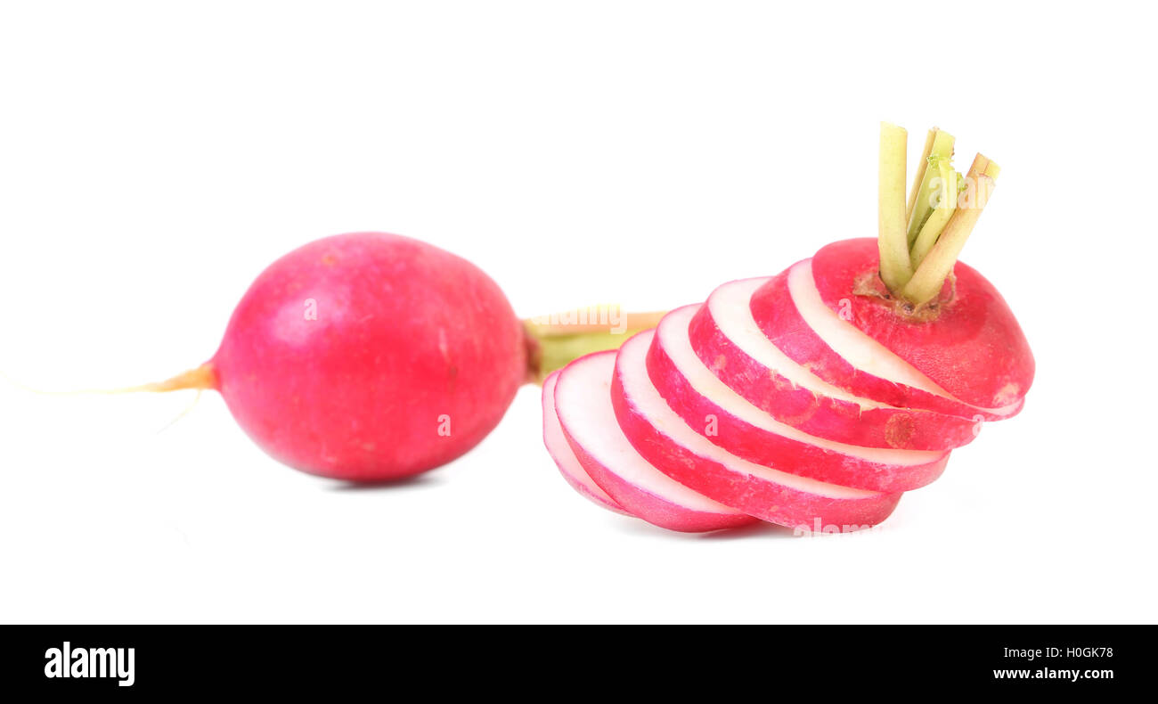 Crunchy Radish Cut Out Stock Images & Pictures - Alamy