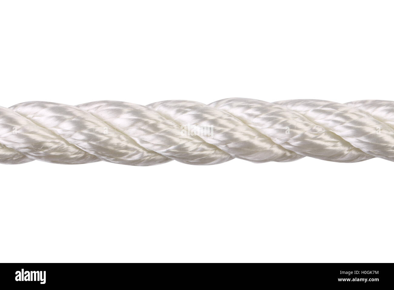 One horizontal rope Stock Photo - Alamy