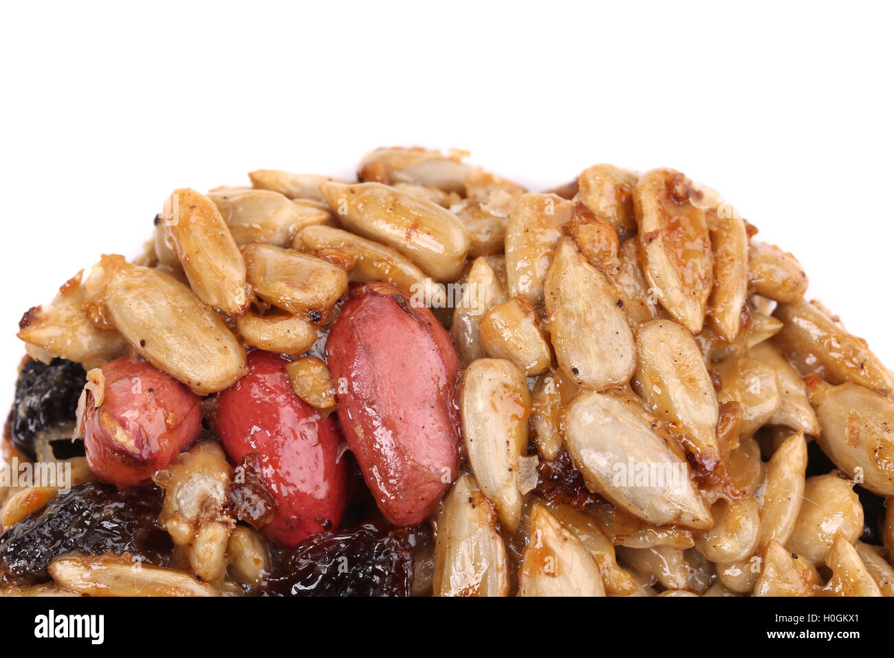 Candied of different seeds and dried plums Stock Photo - Alamy