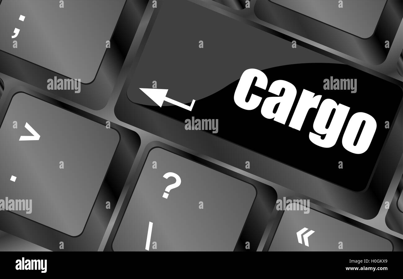 Cargo word Black and White Stock Photos & Images - Alamy