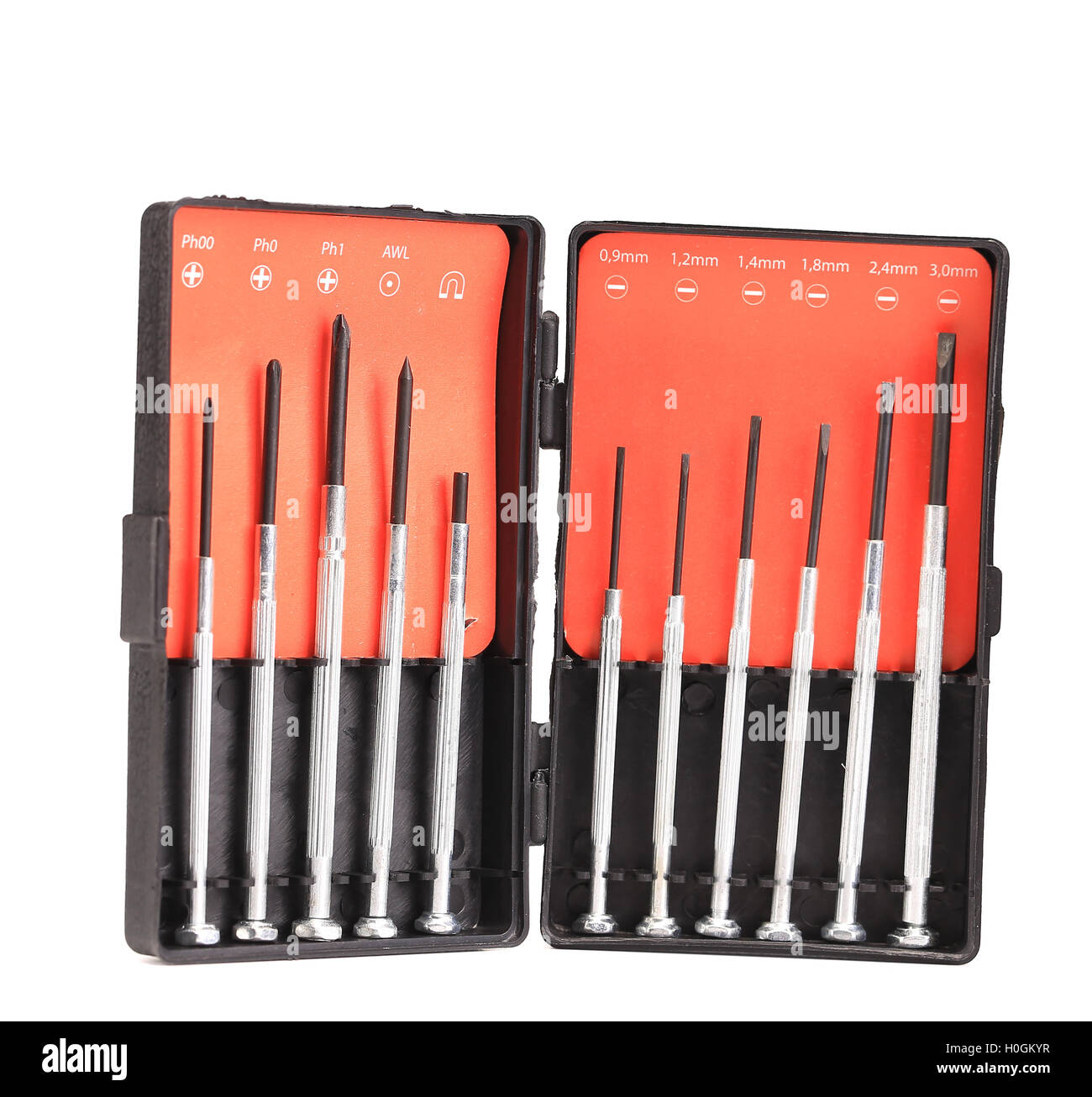 Precision screwdriver set Stock Photo - Alamy