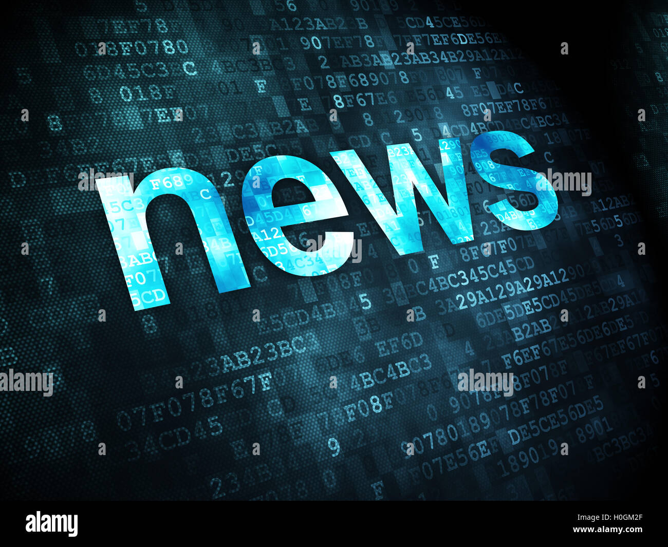 News concept: News on digital background Stock Photo - Alamy