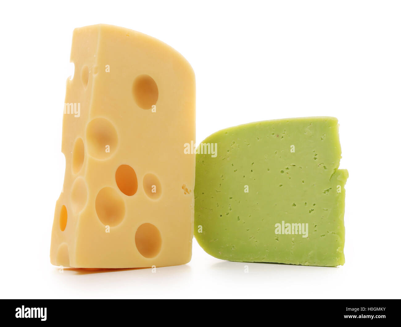 Composition various types of cheese Stock Photo - Alamy