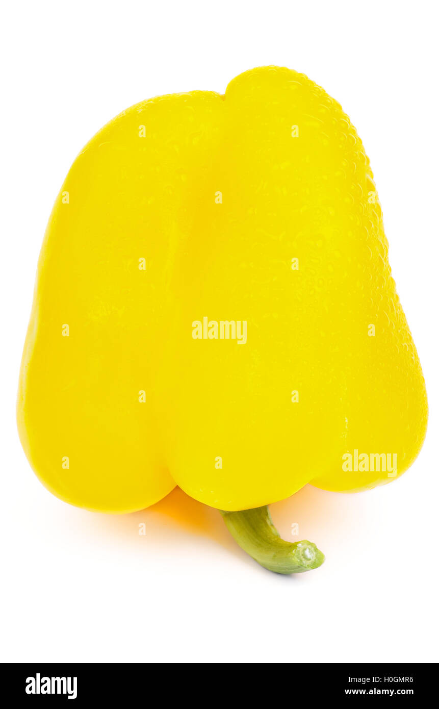 Yellow Bell Pepper Stock Photo - Alamy
