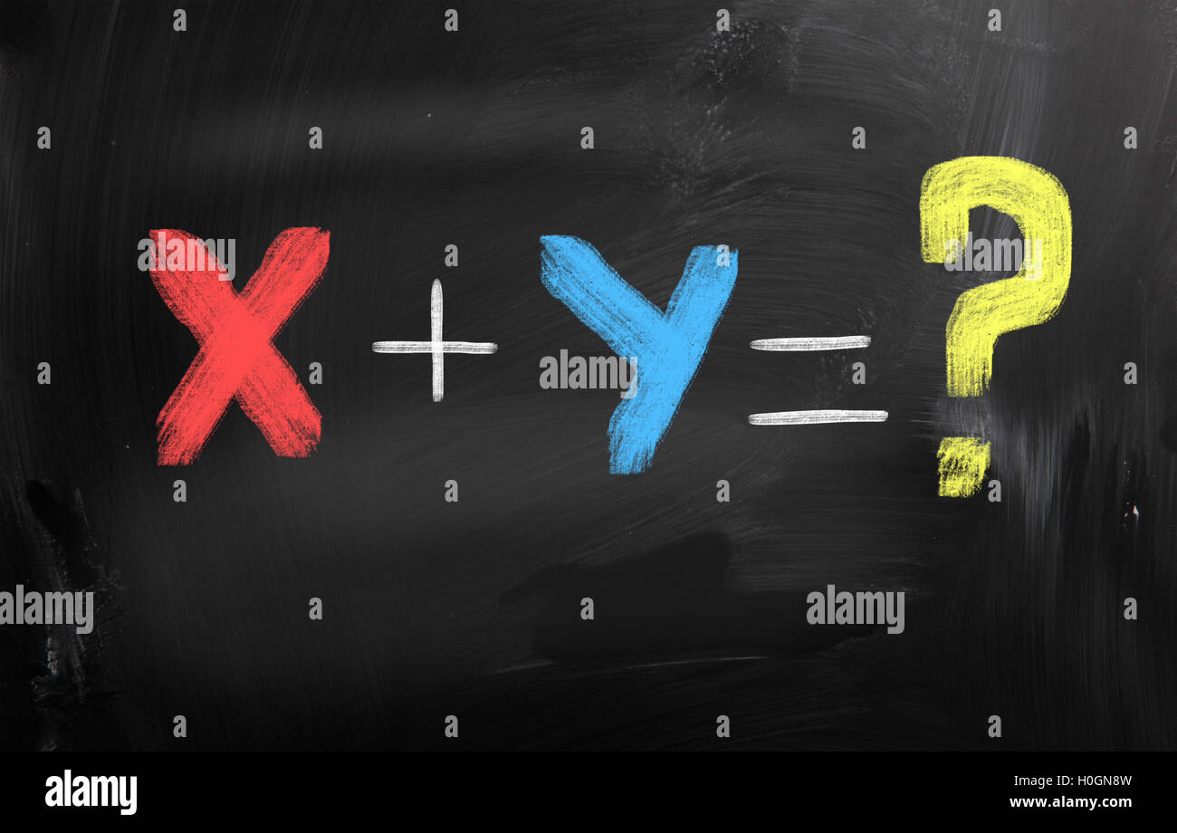 Math formula symbols hi-res stock photography and images - Alamy
