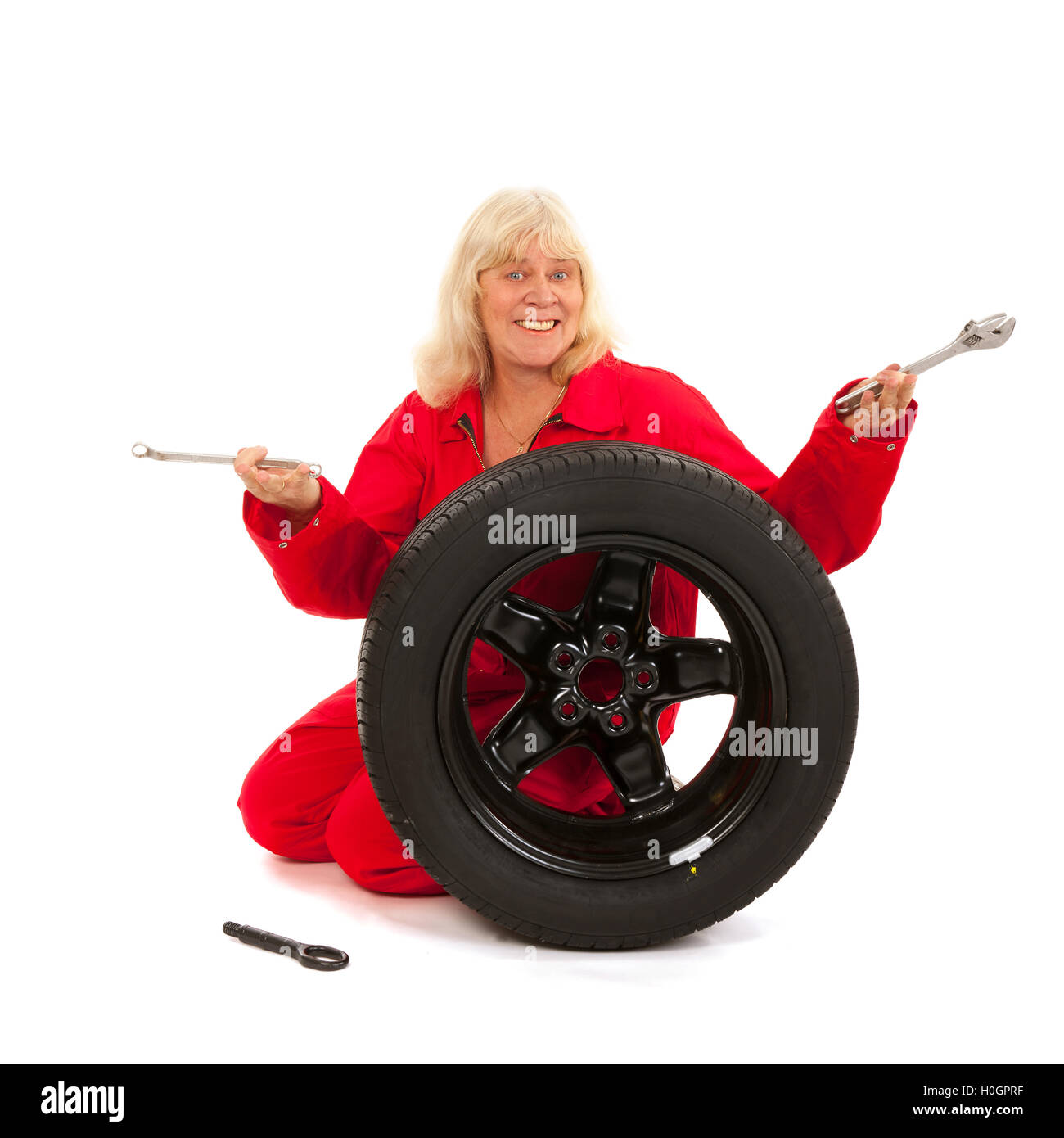 Mechanic toolkit Cut Out Stock Images & Pictures - Alamy