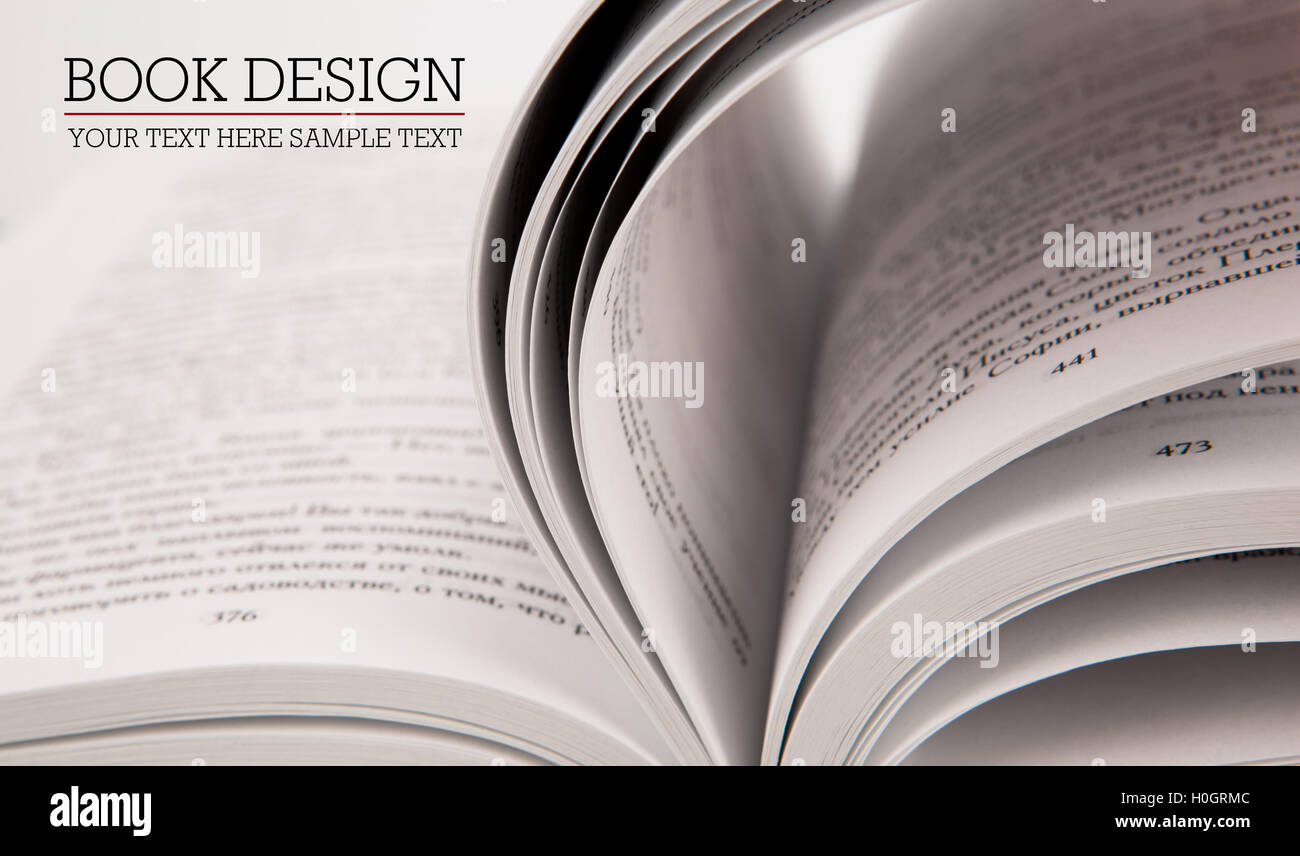 Pages of the book Stock Photo - Alamy