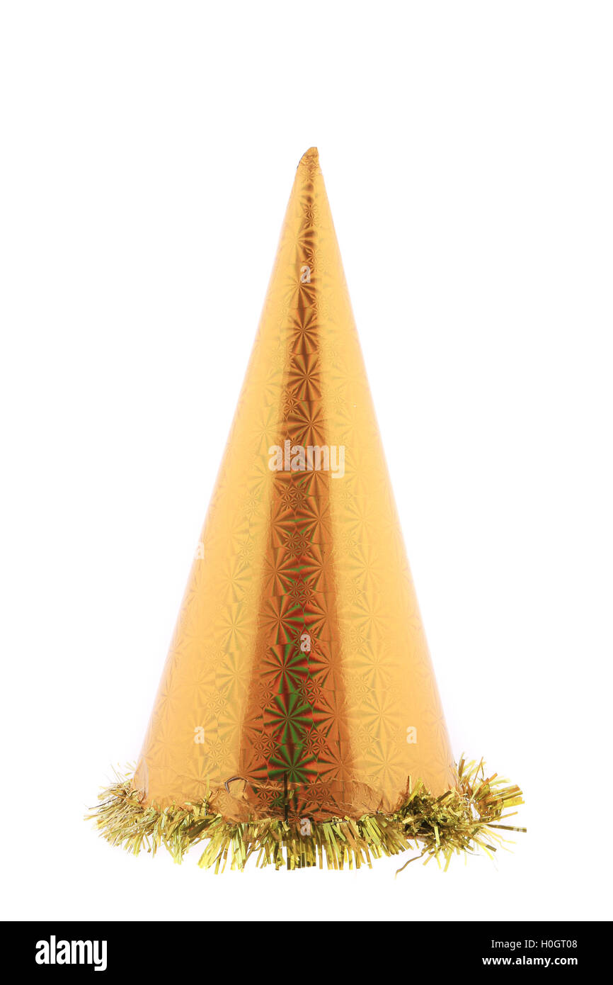 Gold cone hat hi-res stock photography and images - Alamy