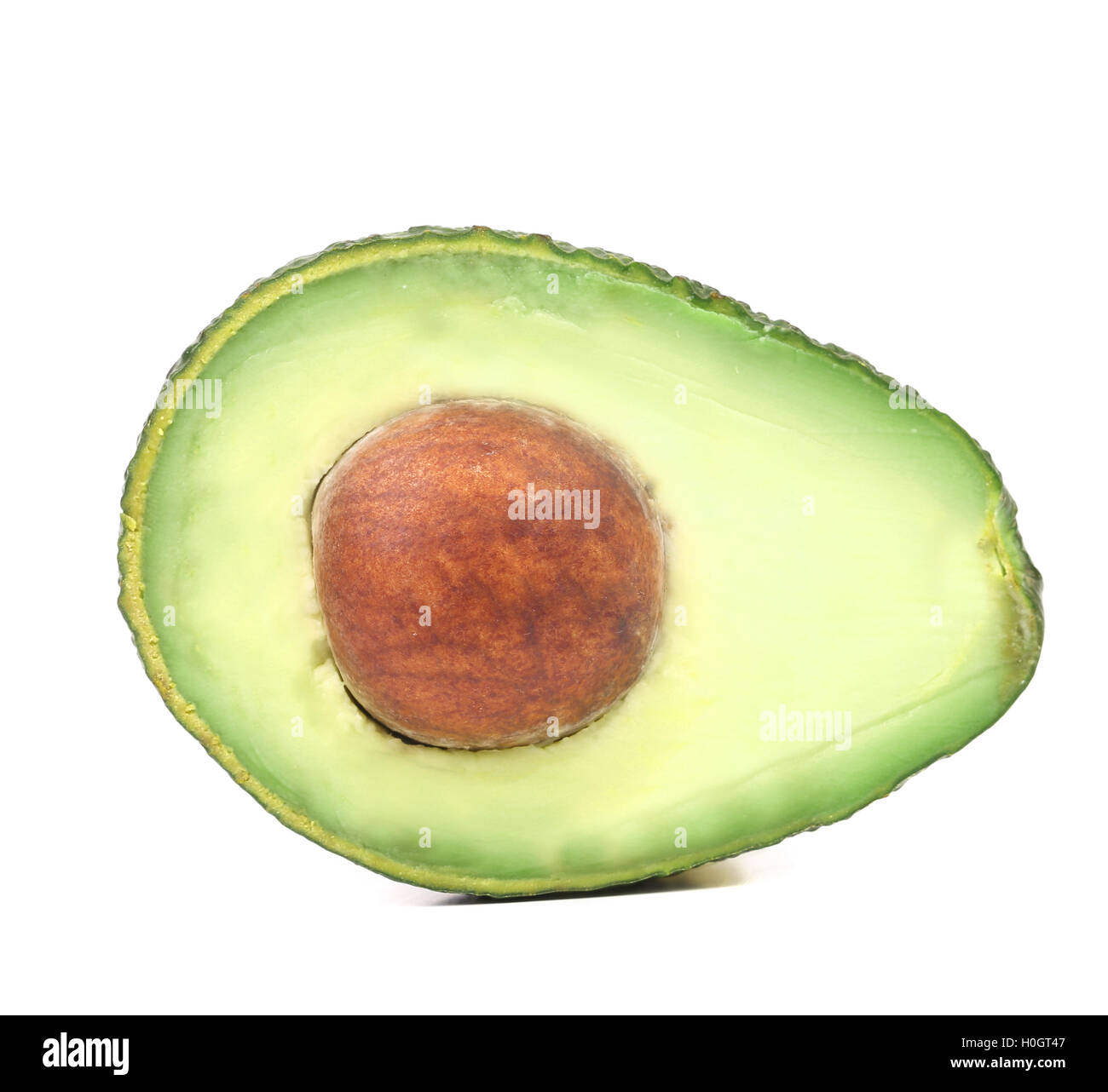 Slice of avocado Stock Photo - Alamy