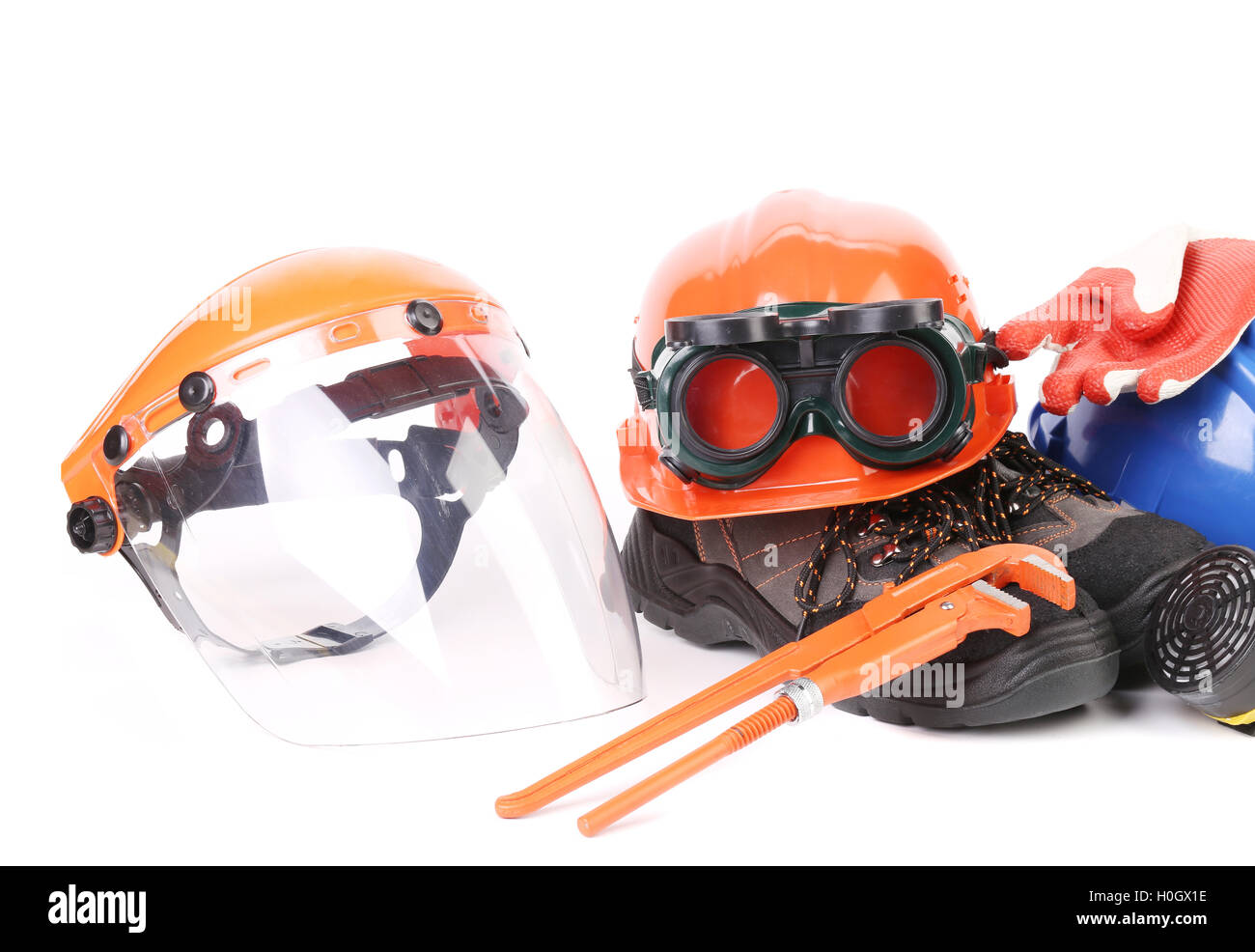 Various working equipment close up Stock Photo - Alamy