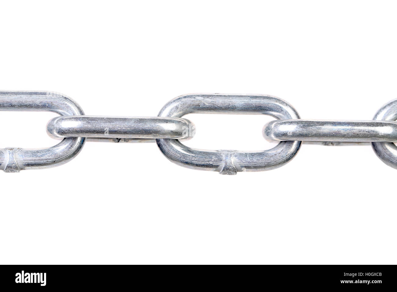 Close up of links a chain Stock Photo - Alamy