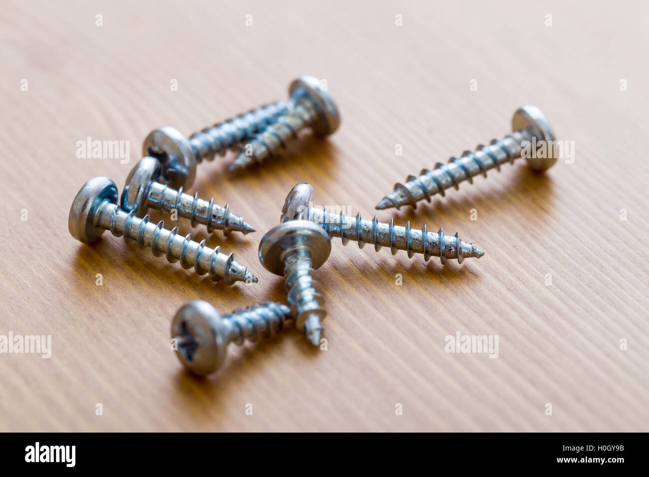 Wood screw hi-res stock photography and images - Alamy