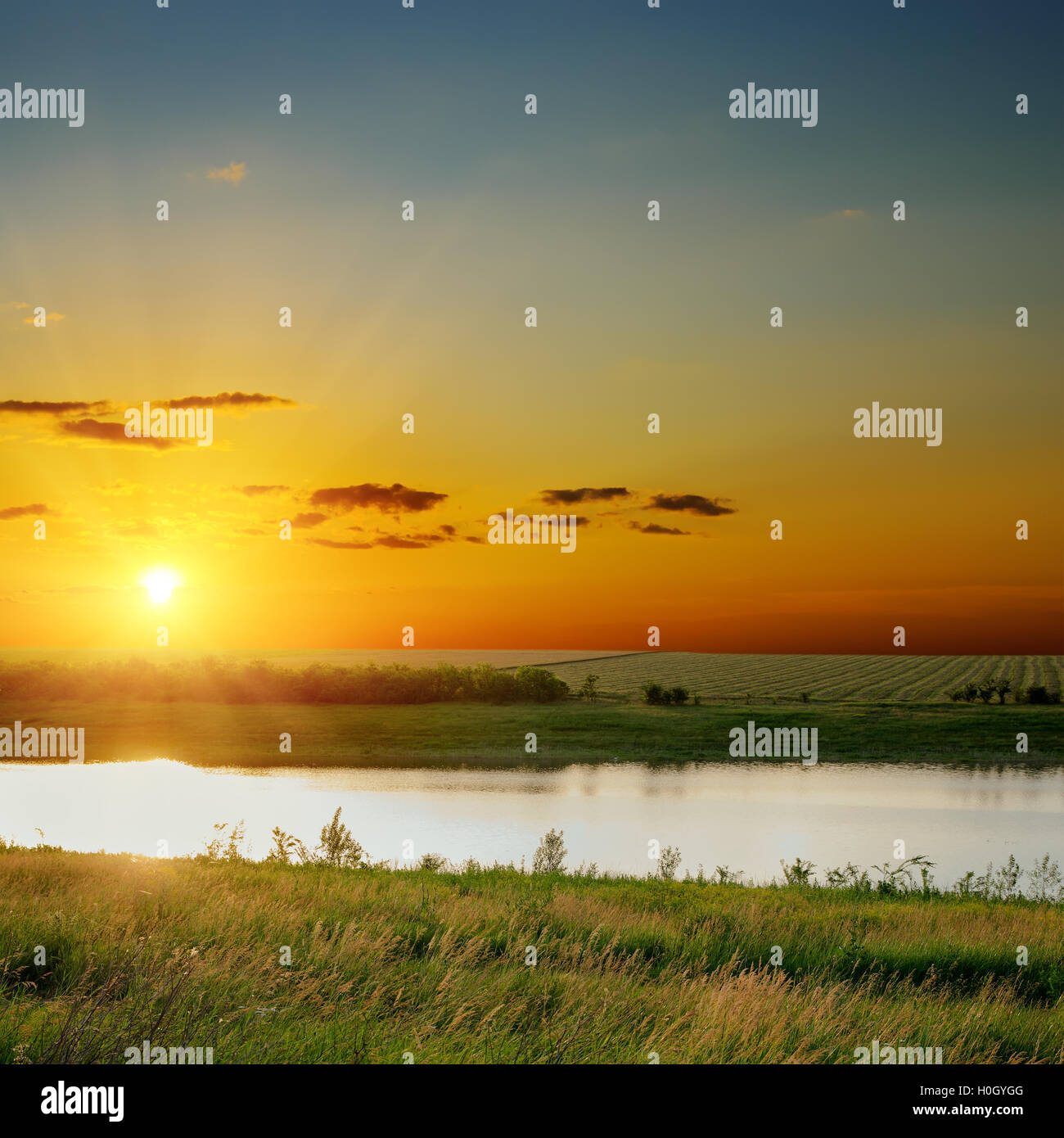 Blue and orange sides hi-res stock photography and images - Alamy