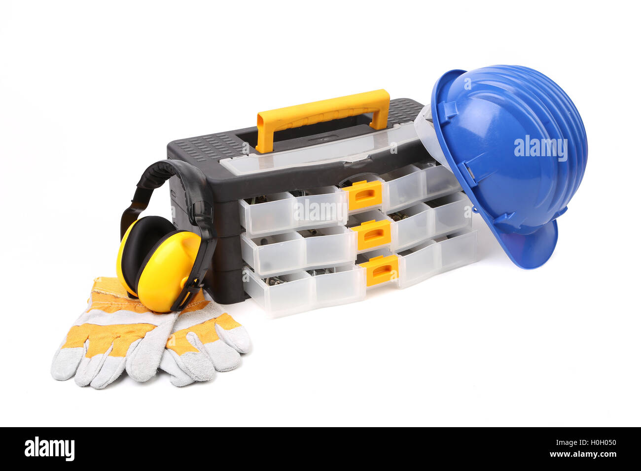 Workman tool bag hi-res stock photography and images - Alamy