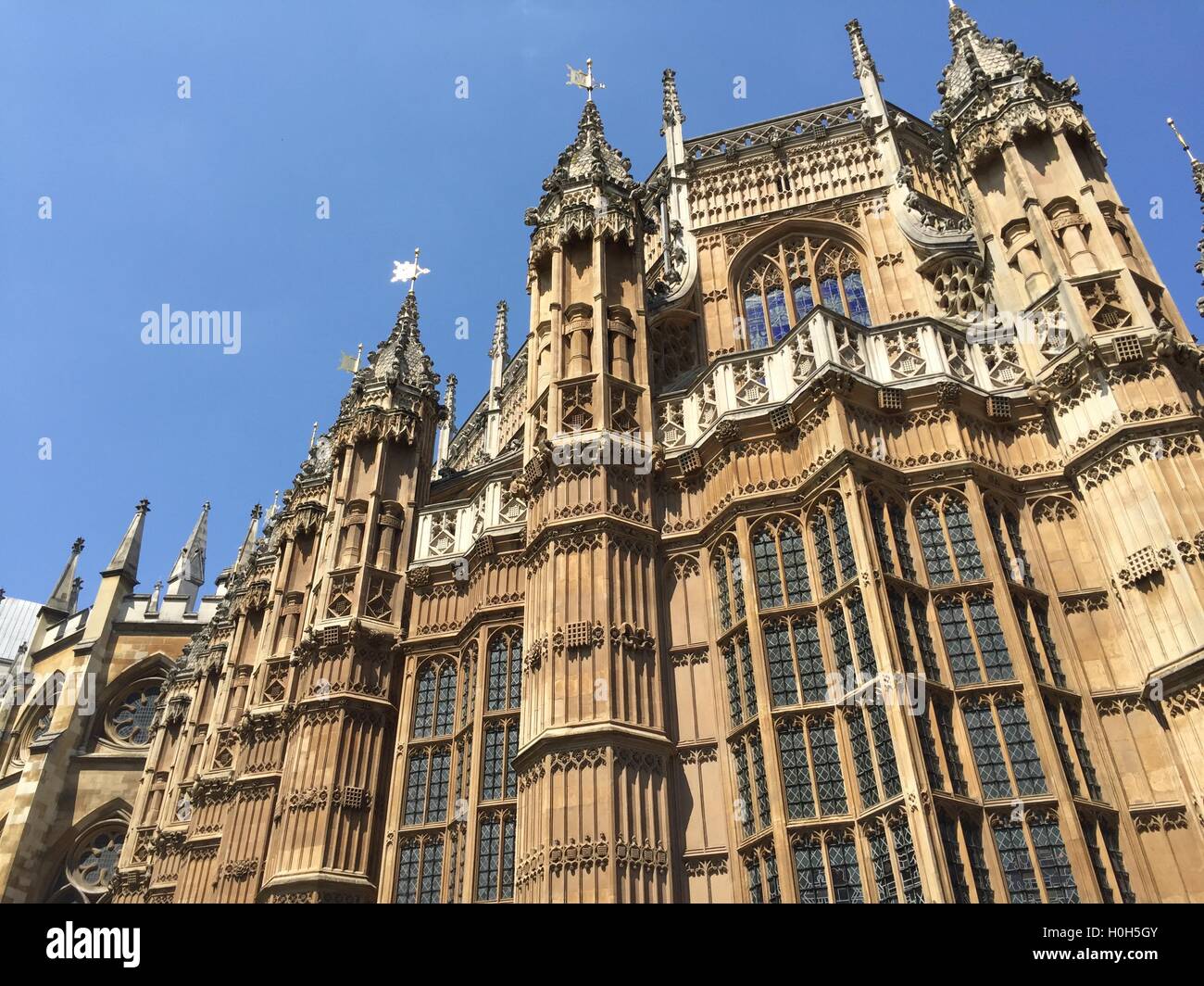 Westminster Abbey Exterior Facade Stock Photo - Alamy