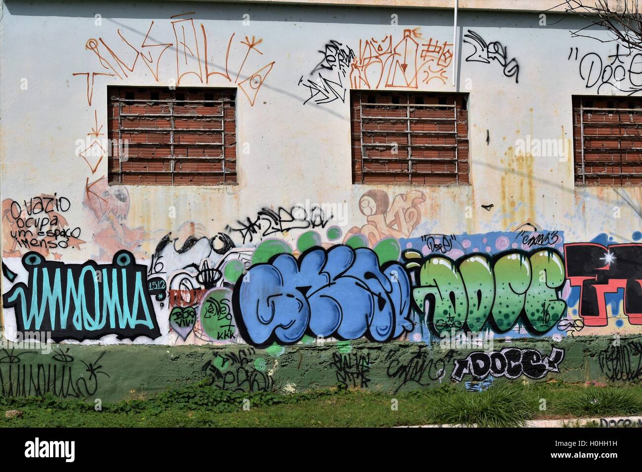 Art graffiti on the walls of my city Stock Photo - Alamy