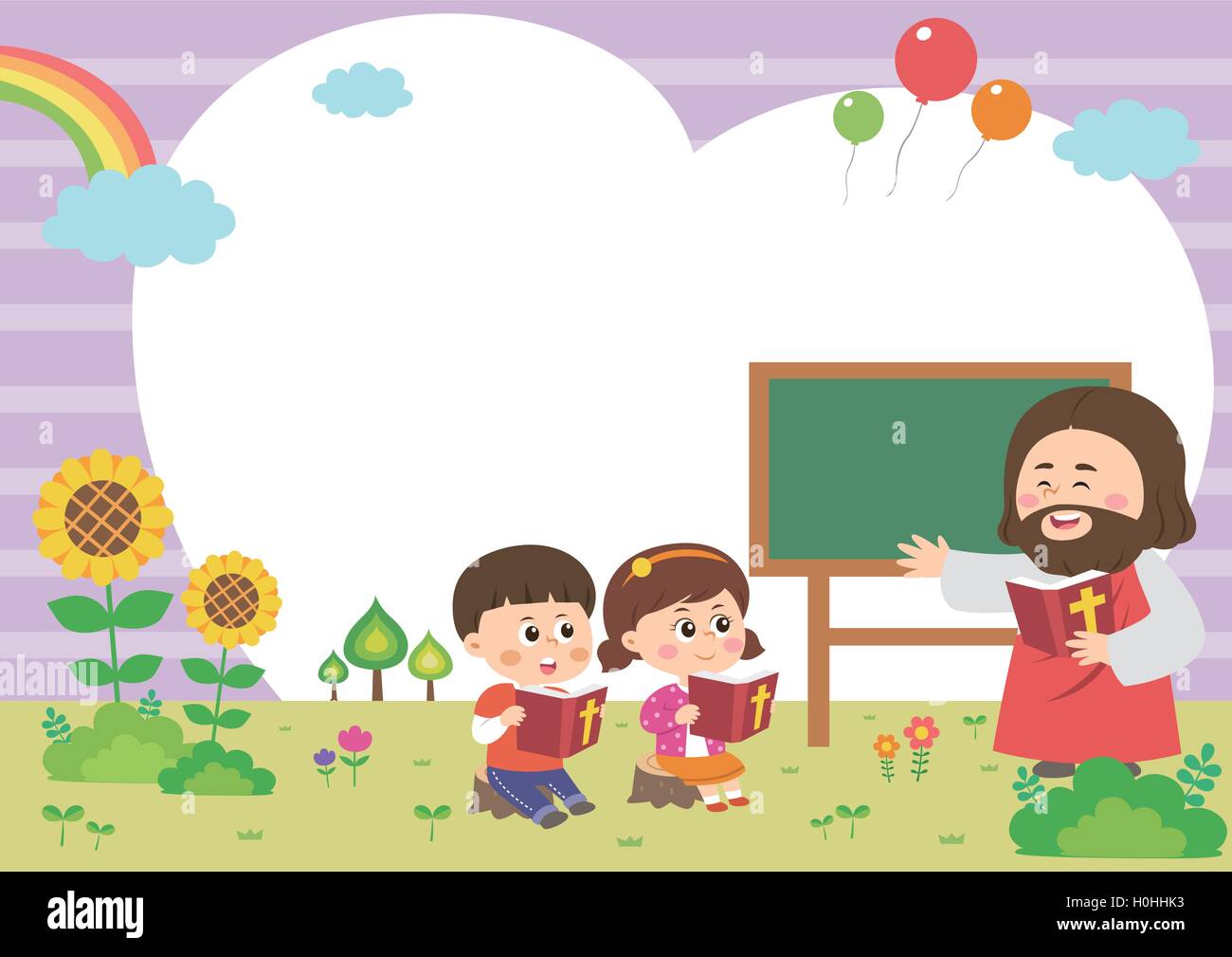 Person studying bible Stock Vector Images - Alamy