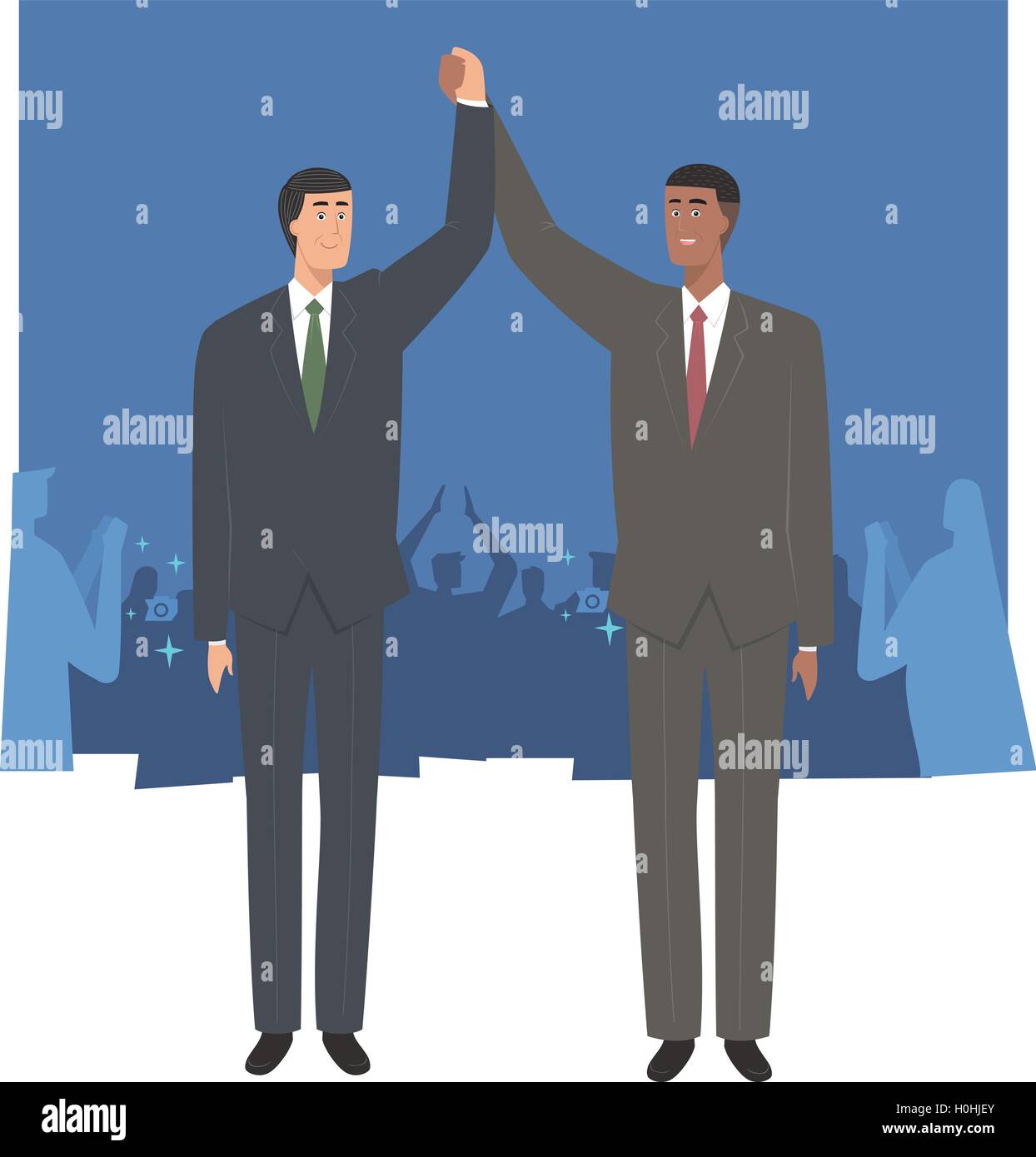 Conference delegates Stock Vector Images - Alamy