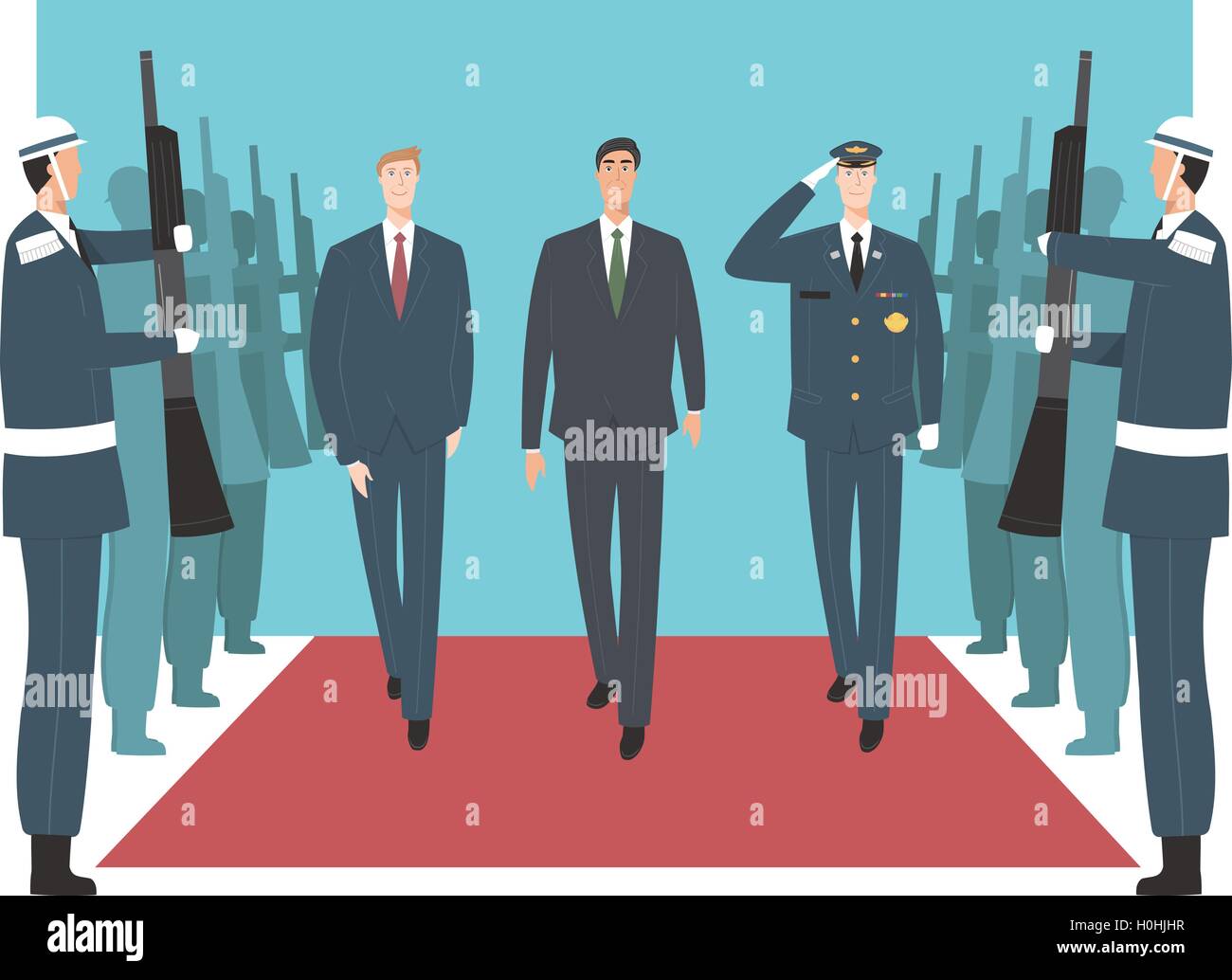Conference delegates Stock Vector Images - Alamy