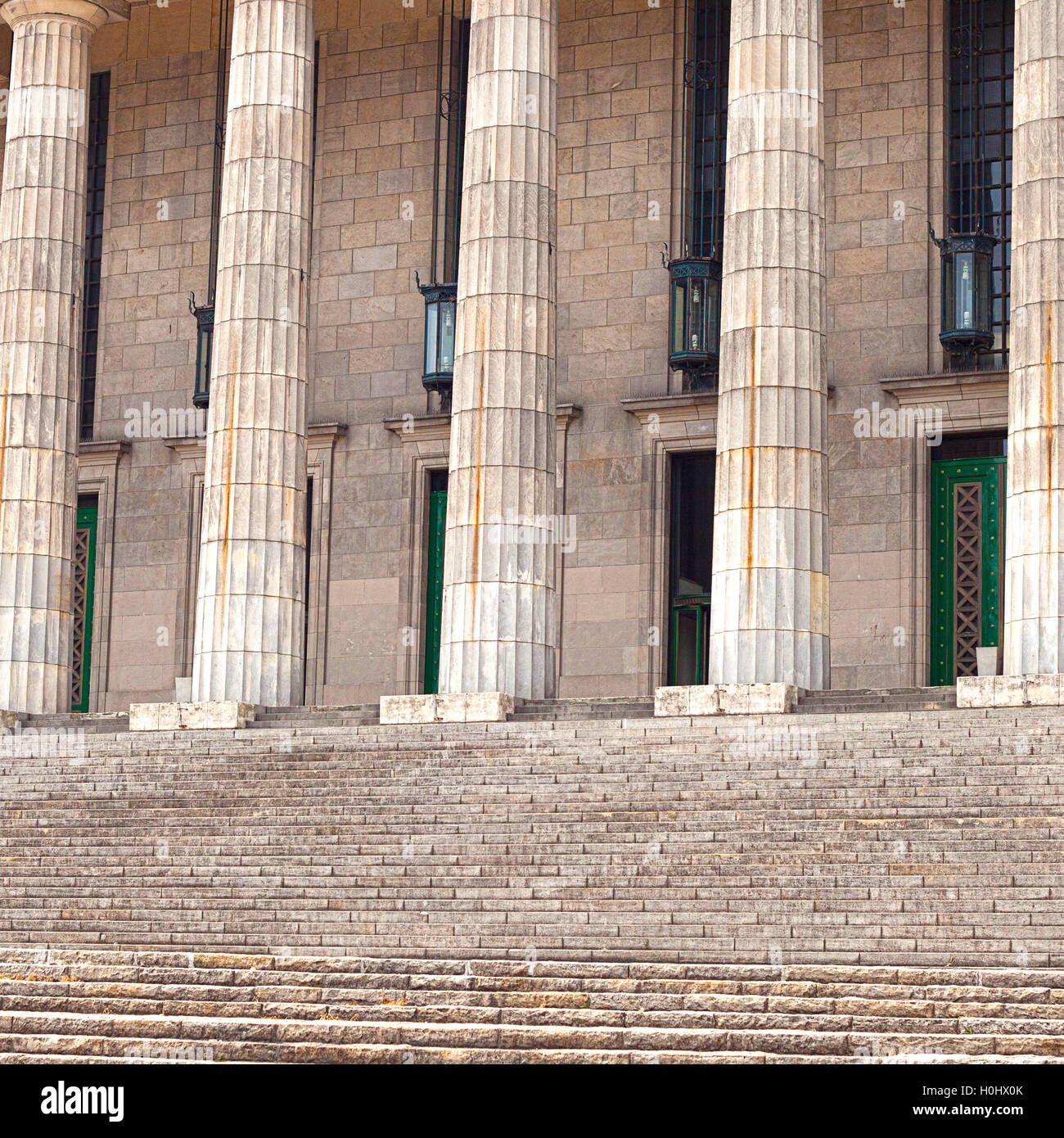 historic building in the Greek style columns Stock Photo - Alamy
