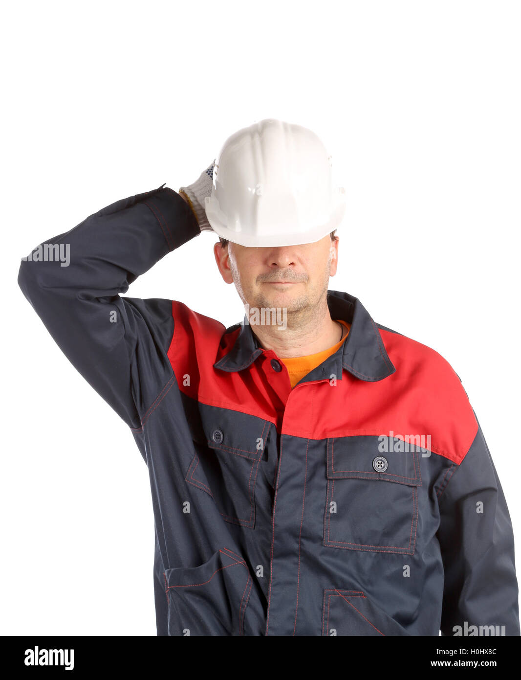 Worker having rest Stock Photo - Alamy