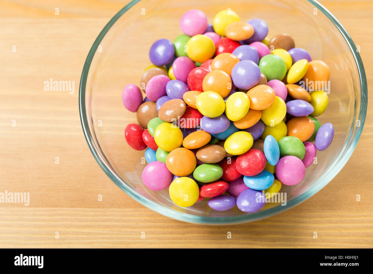 Candy in bowl Stock Photo - Alamy