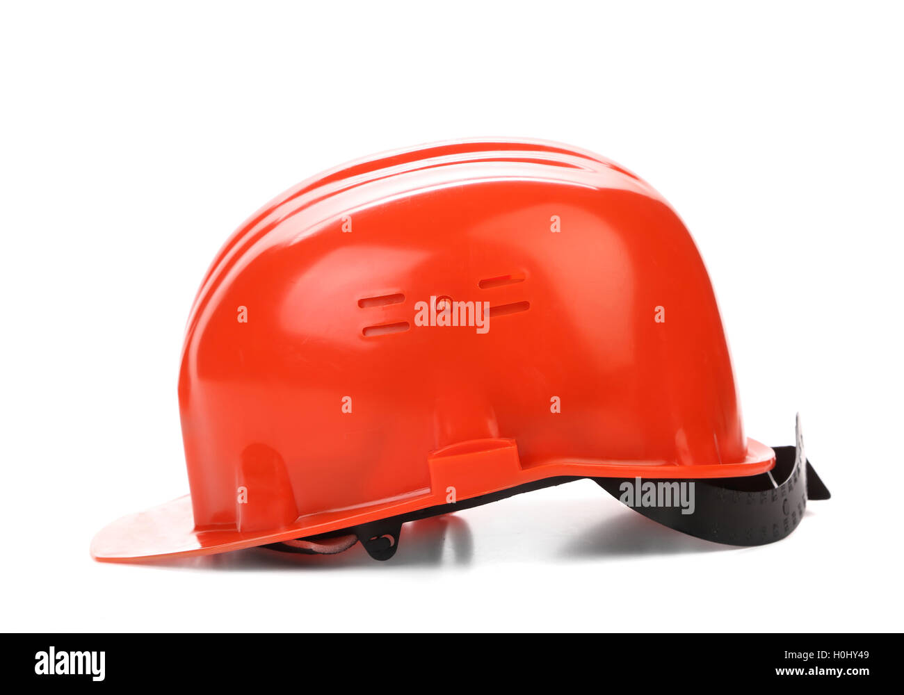 Orange hard hat side view hi-res stock photography and images - Alamy