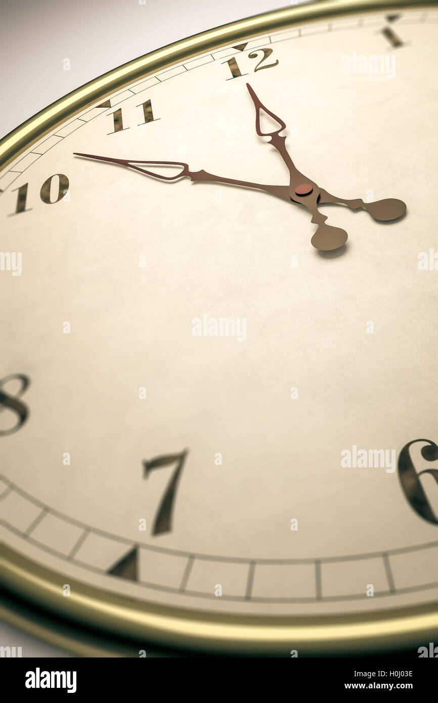 Vintage clock face hi-res stock photography and images - Alamy