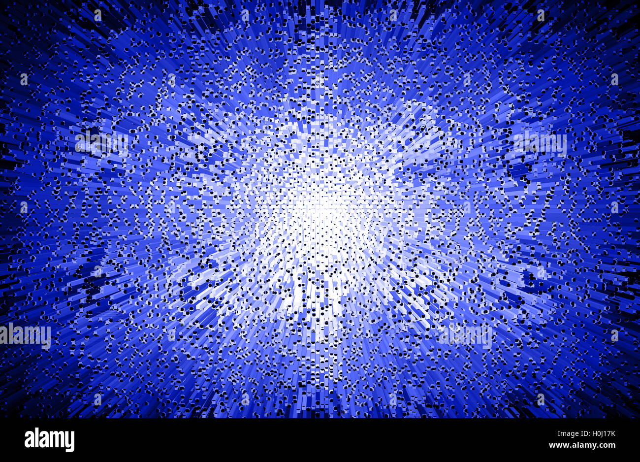 abstract blue color background with motion blur and square pattern ...