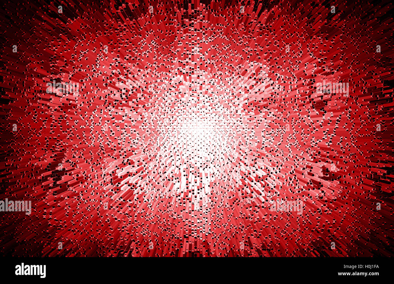 abstract red color background with motion blur and square pattern Stock ...