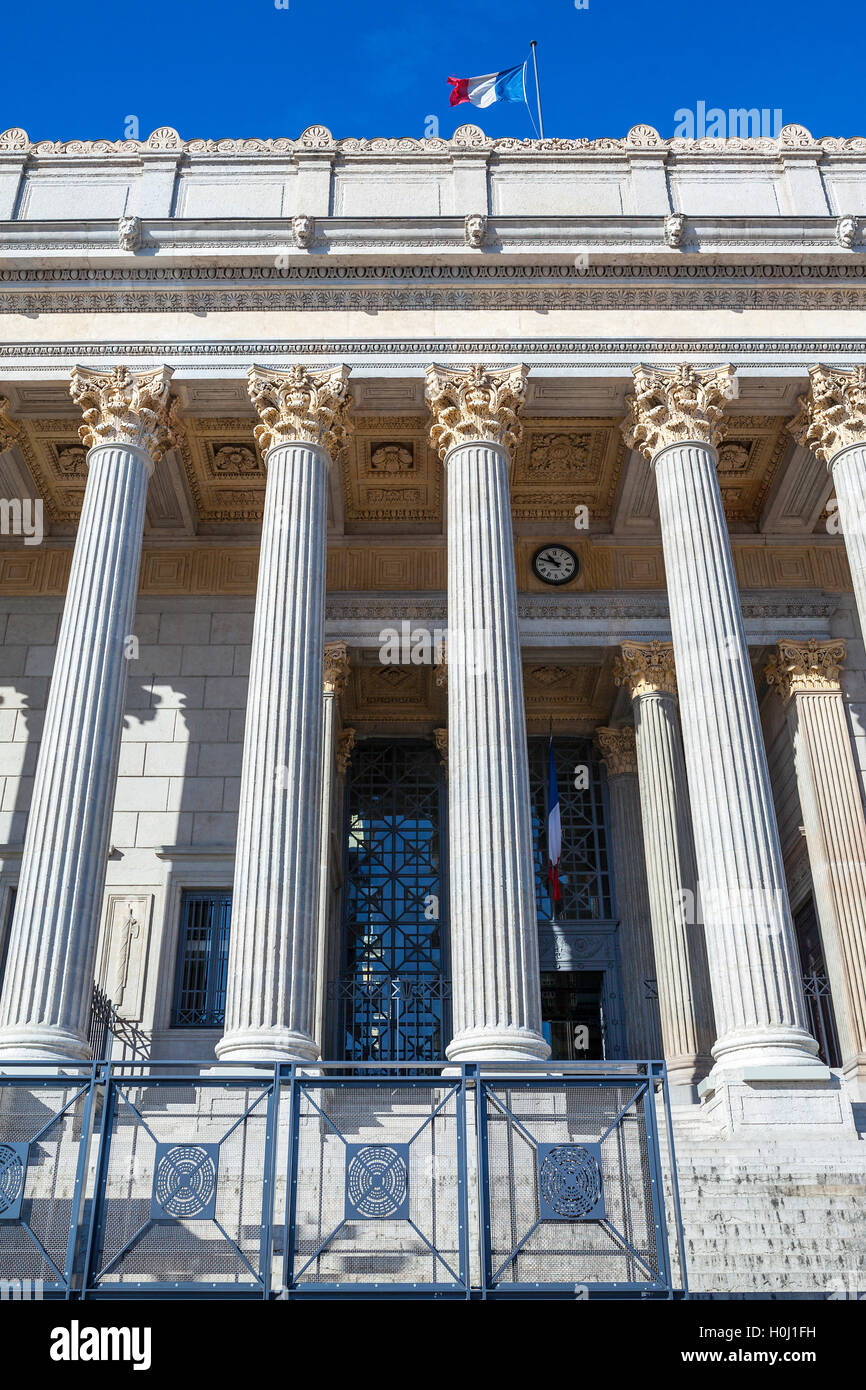 Famous courthouse in Lyon Stock Photo - Alamy