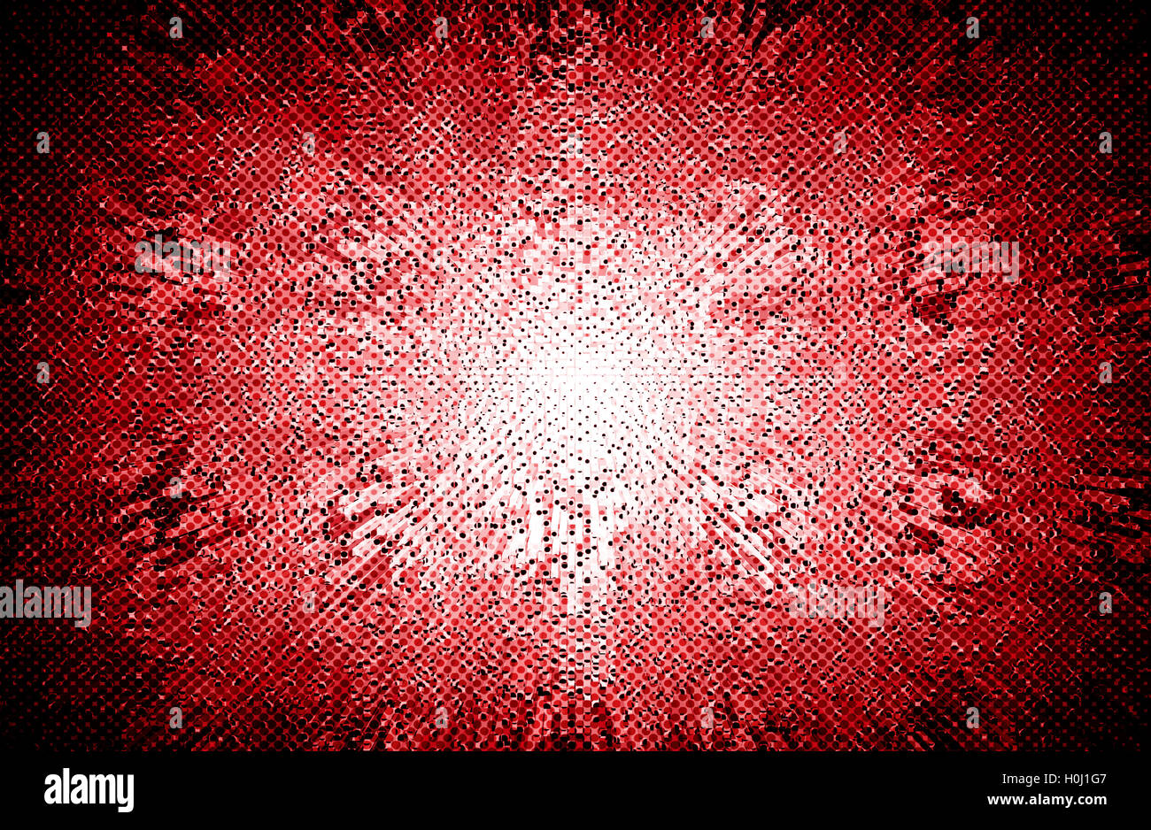 abstract red color background with motion blur and square pattern Stock ...