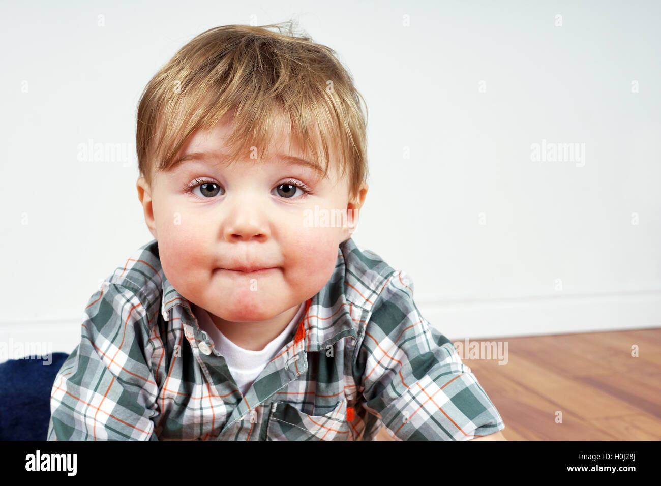 Funny face toddler Stock Photo - Alamy